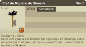 Repère De Skeunk – Guide Dofus Rétro (1.29) monocompte