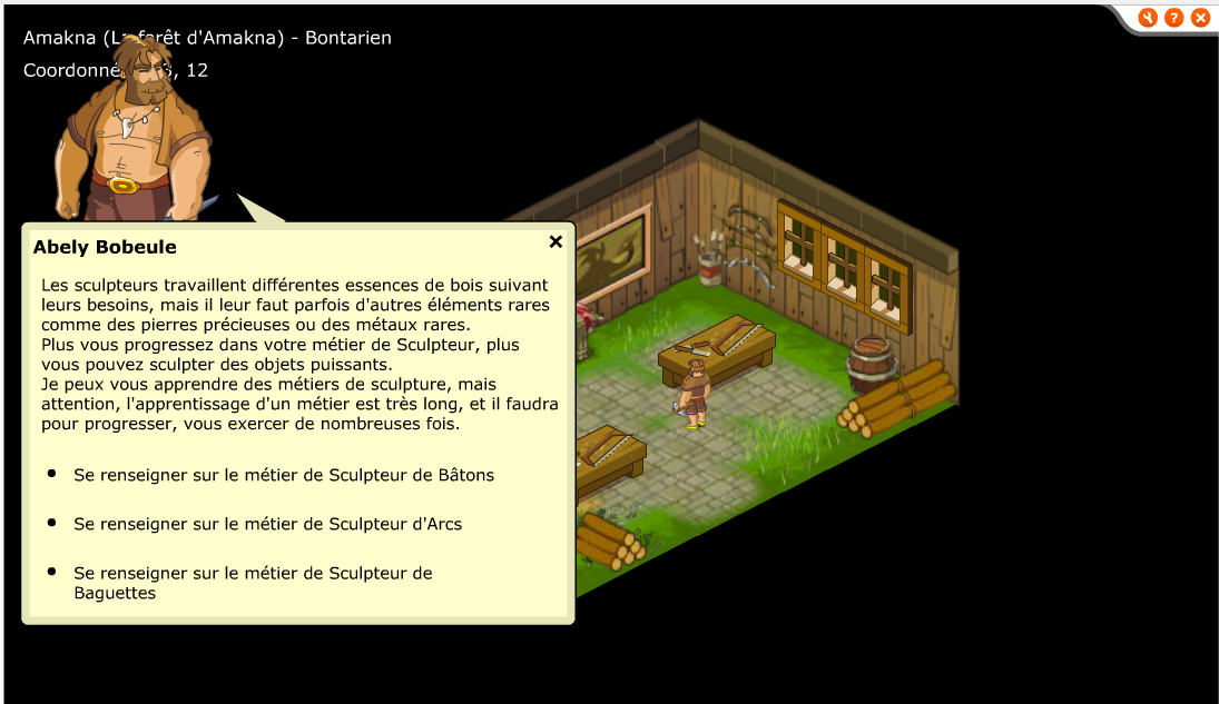 Astuce Kamas : Un sculpteur et du Lin – Guide Dofus Rétro (1.29) monocompte